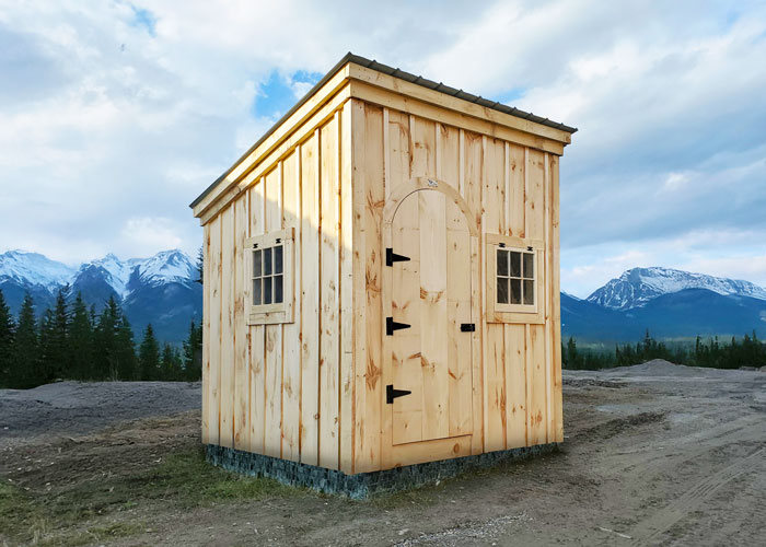 Shed Roof 8x10 Fully Assembled • Jamaica Cottage Shop
