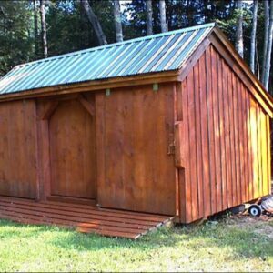 3 Bay Shed | Fully Assembled Wooden Equipment Shed For Sale