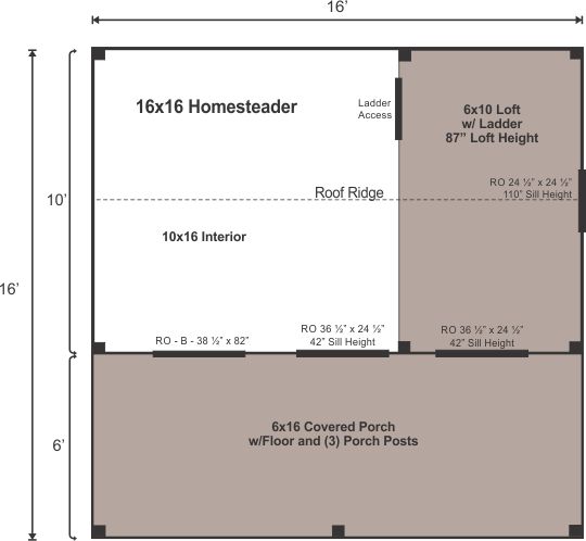 Floor Plan • Jamaica Cottage Shop