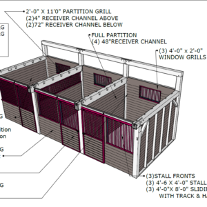 Timber Frame Horse Barn • Jamaica Cottage Shop
