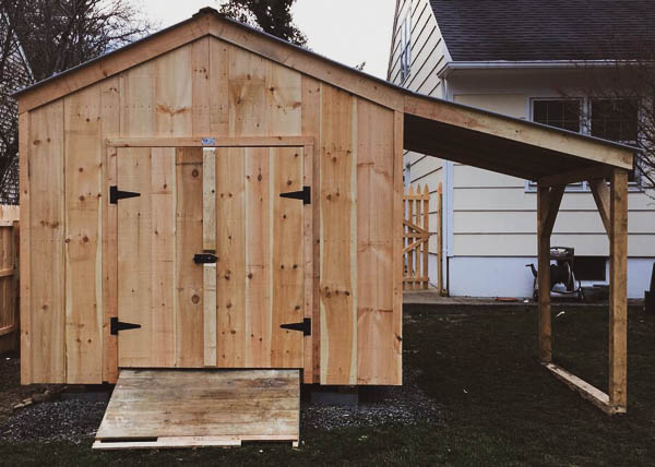 Basic Overhang Plans - 4x4 Beams • Jamaica Cottage Shop