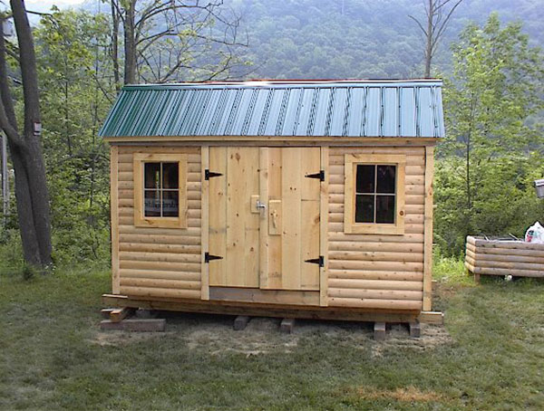 Saltbox 10x14 Fully Assembled • Jamaica Cottage Shop