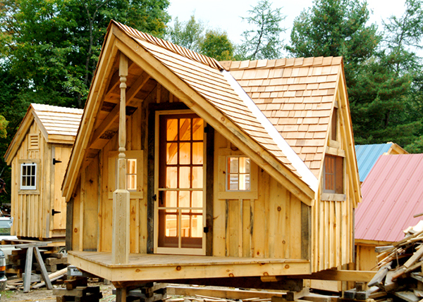 Writer's Cottage | Writing Shed | Small Wood Cabin