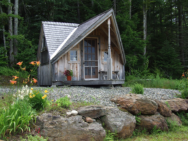Writer's Cottage | Writing Shed | Small Wood Cabin