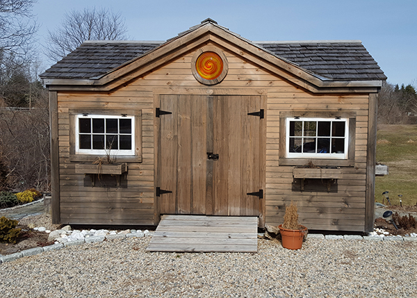 Cross Gable 12x16 Fully Assembled • Jamaica Cottage Shop