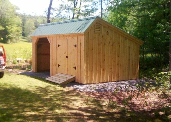 Weekender Firewood Shed DIY Plans • Jamaica Cottage Shop