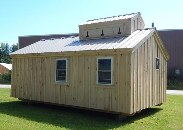Sugar Shack Plans 4-Season with Insulated Cupola | DIY Building