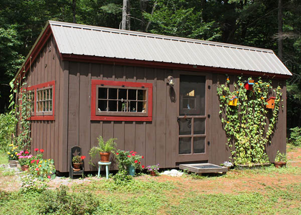 Saltbox 12x20 Pre-Cut Kit • Jamaica Cottage Shop