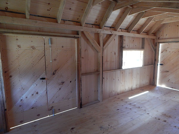 Saltbox Pole Barn Woodstock Series | The Barn Yard