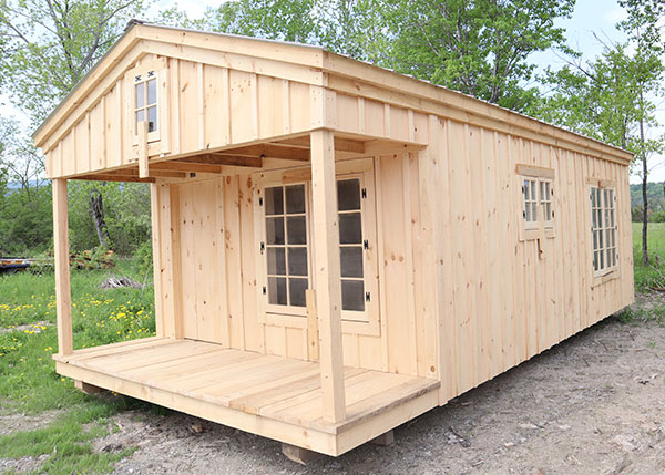 Bunk House 12x24 3-Season Pre-Cut Kit • Jamaica Cottage Shop