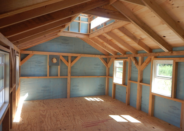 Inside Maple Sugar Shack Plans Sugar Shack 14x20 Pre Cut Kit