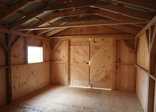 Gable 12x24 Fully Assembled • Jamaica Cottage Shop