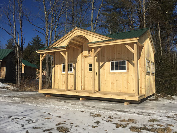 14x20 Gibraltar Shell Pre-Cut Kit | Prefab Cottage Kits