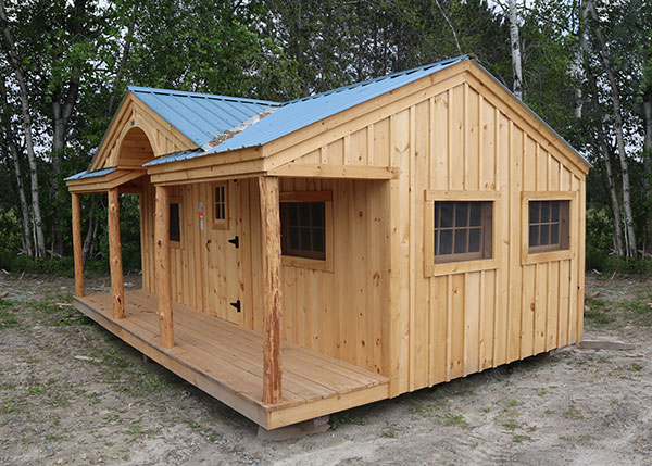 Gibraltar 14x20 Fully Assembled • Jamaica Cottage Shop