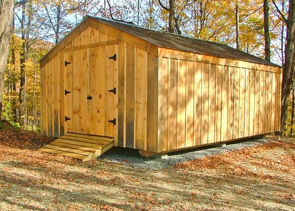 Gable 14x20 3-Season Fully Assembled • Jamaica Cottage Shop