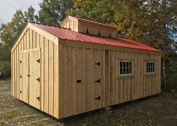 Sugar Shack 14x20 Fully Assembled • Jamaica Cottage Shop