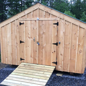 Pressure Treated Ramp | Wood Ramp for Shed