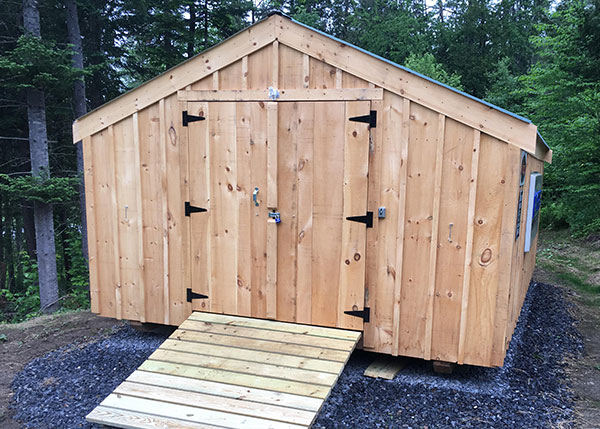 Pressure Treated Ramp | Wood Ramp for Shed