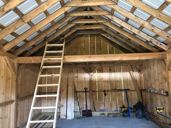 One Bay Garage 16x20 Pre-Cut Kit • Jamaica Cottage Shop