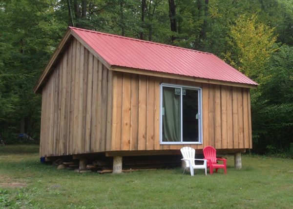 16x20 Vermont Cottage B 4-Season Pre-Cut Kit • Cottage Kit