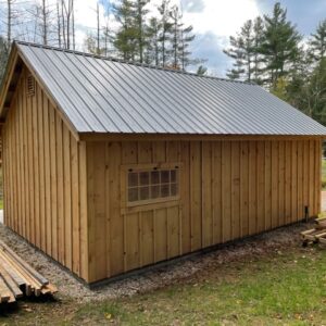One Bay Garage 16x30 Pre-Cut Kit • Jamaica Cottage Shop