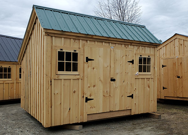 Saltbox 10x14 3-Season Fully Assembled • Jamaica Cottage Shop