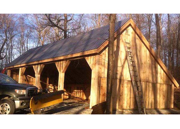 Equipment Shed 24x48 Pre-Cut Kit • Jamaica Cottage Shop
