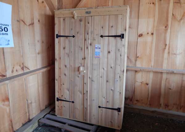 Garden Storage Closet Shed | Outdoor Utility Storage Cabinet