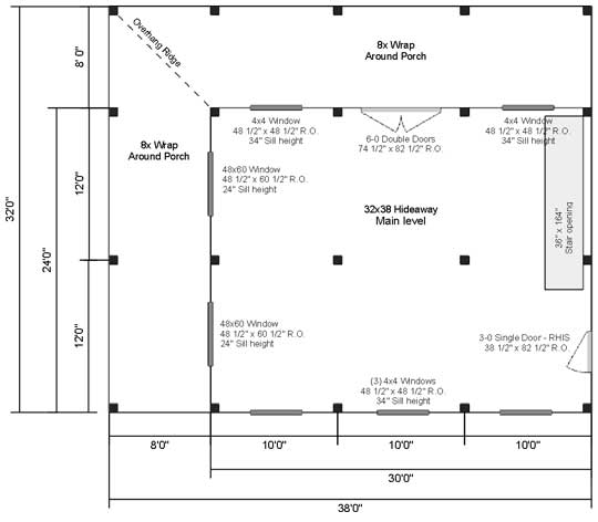Floor Plan • Jamaica Cottage Shop
