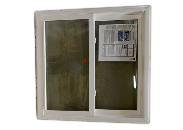 3x3 Insulated White Vinyl Sliding Window for Sale