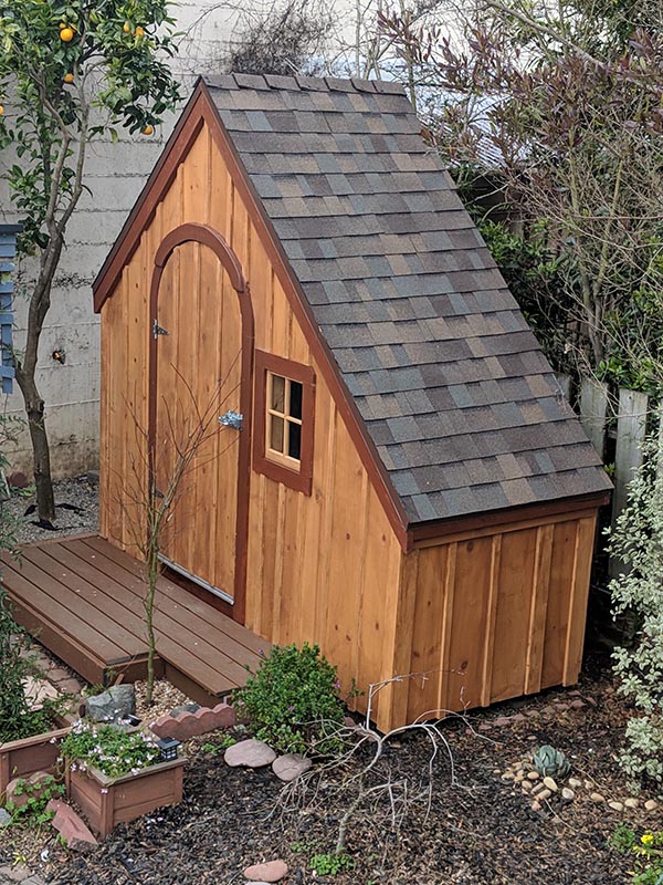 Hardware Shed 10x4 Pre-Cut Kit • Jamaica Cottage Shop