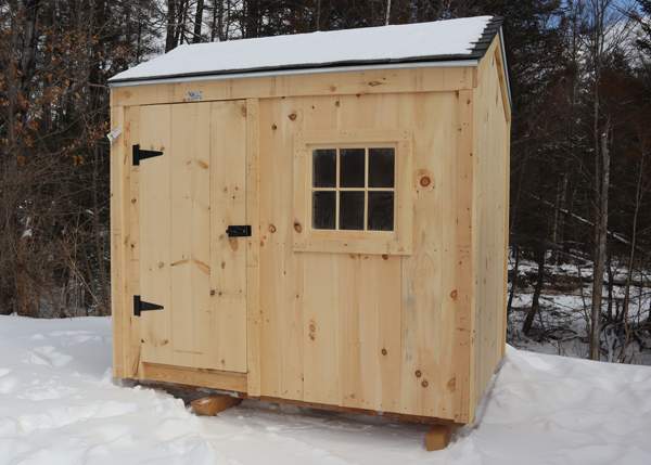 Nantucket 6x10 3-Season Fully Assembled • Jamaica Cottage Shop