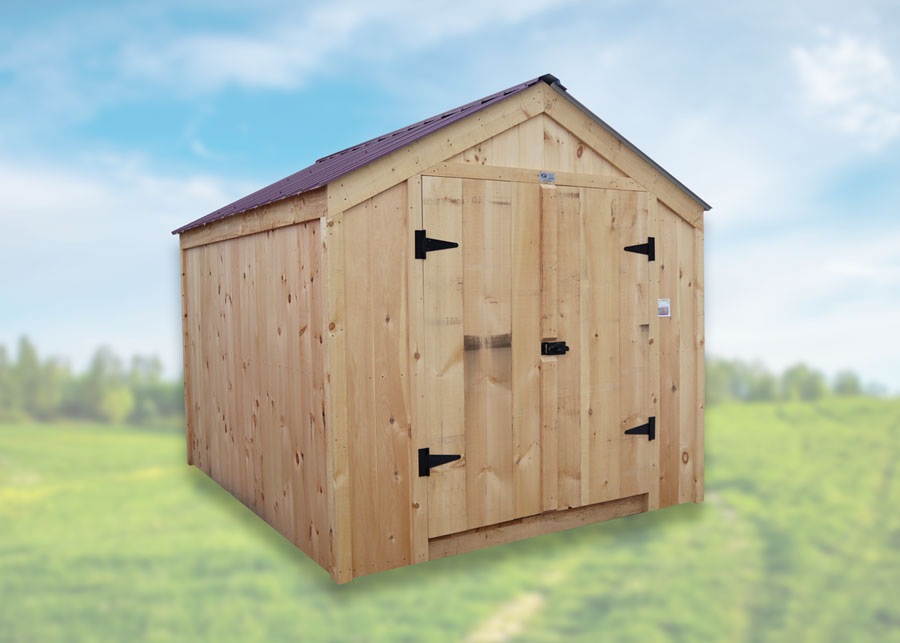 8x10 Vermonter • Fully Assembled Garden Storage Sheds