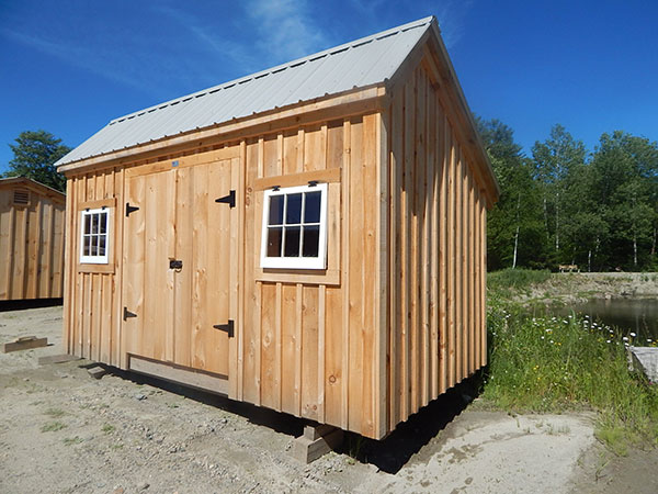 Saltbox 8x14 3-Season Fully Assembled • Jamaica Cottage Shop