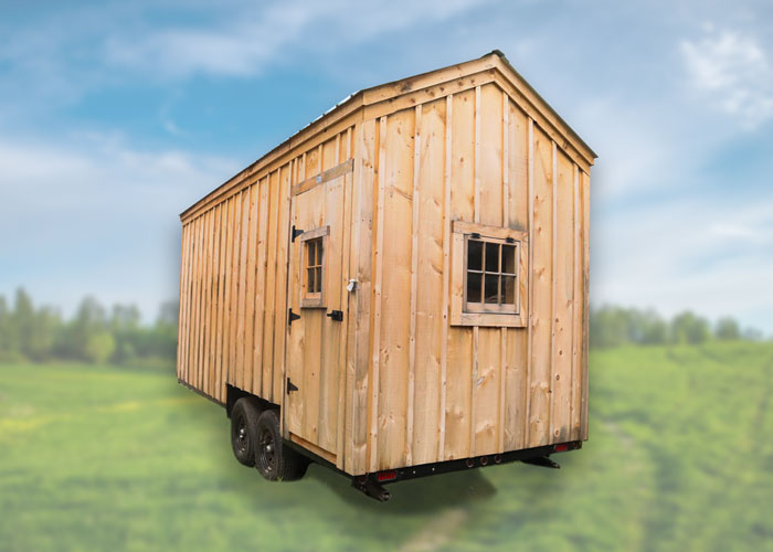 8x20 Tiny House on Wheels | Fully Assembled Tiny Studios