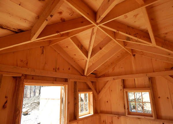 Cross Gable 8x12 Fully Assembled • Jamaica Cottage Shop