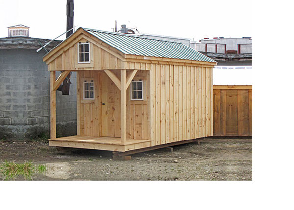 Bunkhouse 8x16 3-Season | Fully Assembled Rustic Cottages