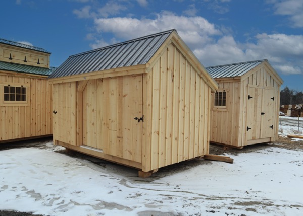 Three Sled Shed 8x14 Pre-Cut Kit • Jamaica Cottage Shop