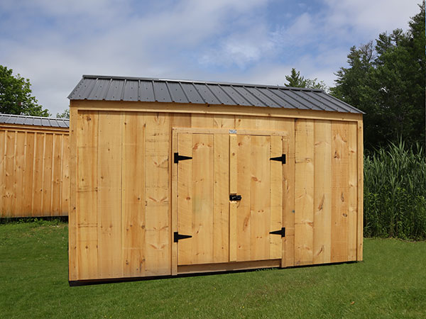 Economy Grade New Yorker 8x14 Fully Assembled | Sheds