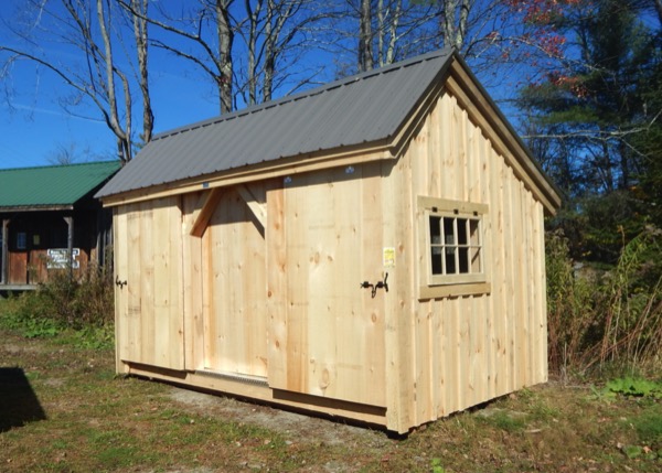 Three Sled Shed 8x14 Pre-Cut Kit • Jamaica Cottage Shop
