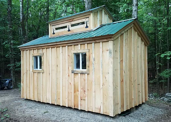 Sugar Shack 8x16 Fully Assembled • Jamaica Cottage Shop
