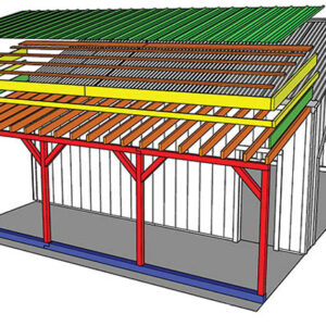Box Beam Overhang Plans - 6x6 Beams • Jamaica Cottage Shop