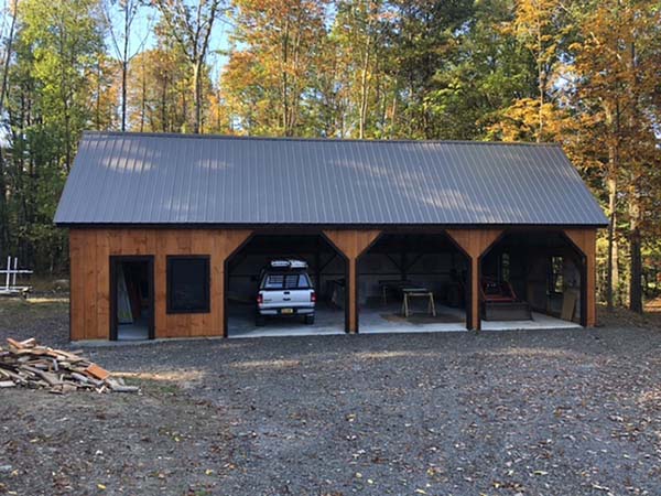 Equipment Shed 24x48 Pre-Cut Kit • Jamaica Cottage Shop