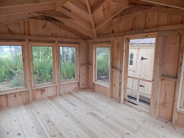 Florida Room 12x16 Fully Assembled • Jamaica Cottage Shop