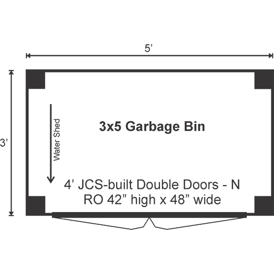 Garbage Bin Plans • Jamaica Cottage Shop