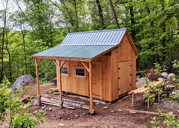 Hobby House 10x16 with 6' Overhang 3-Season Pre-Cut Kit • Jamaica ...