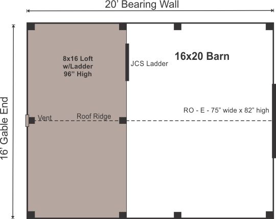 Floor Plan • Jamaica Cottage Shop