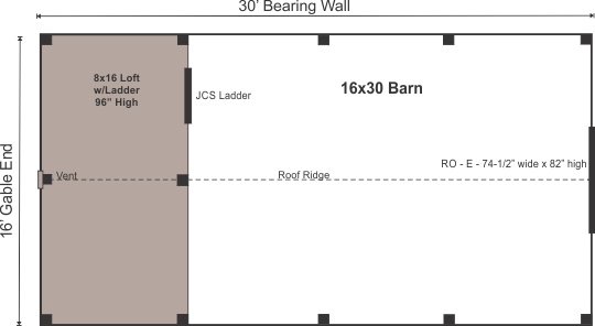 Floor Plan • Jamaica Cottage Shop