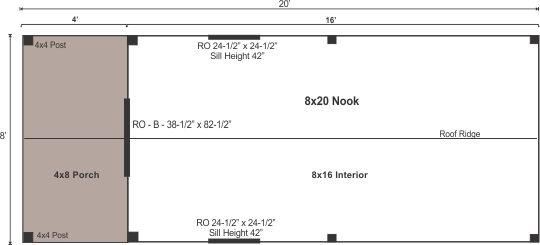 Floor Plan • Jamaica Cottage Shop