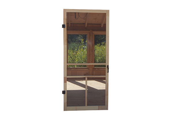 Heavy-Duty Pine Screen Door | Bug Free Screen Door